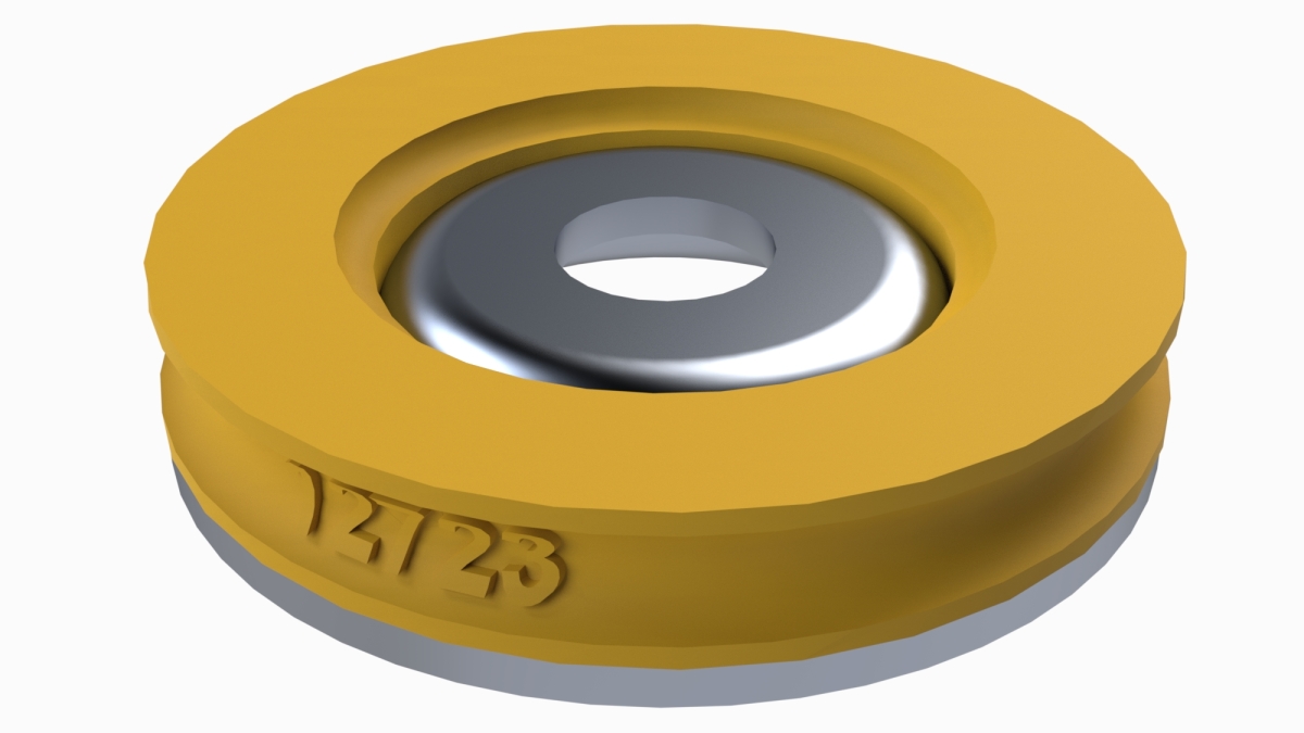 CM 12723 SÜSPANSİYON TAKOZU - ÜST - 5033.F9, 9675124280, 5033.F7, 5033. ...